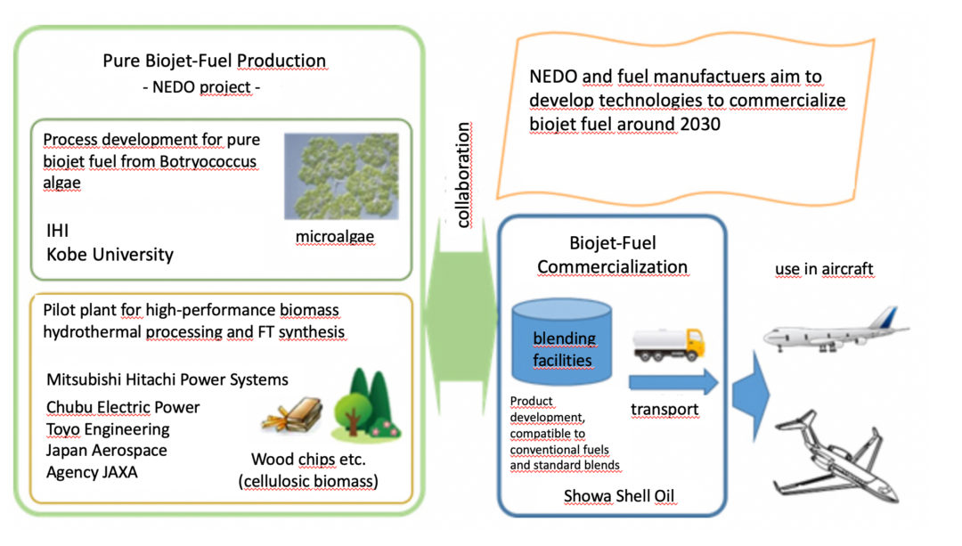 NEDO implements biojet fuel project, commercialization around 2030 ...